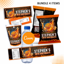 Basketball Bundle – Digital Prints for Birthday